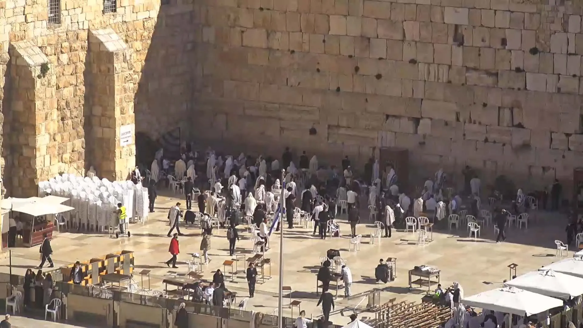 Western Wall Live Camera - Jerusalem Old City, Israel