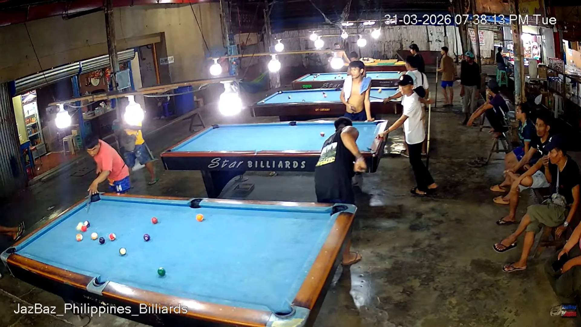 Billiards Hall Live Camera - Davao City, Philippines