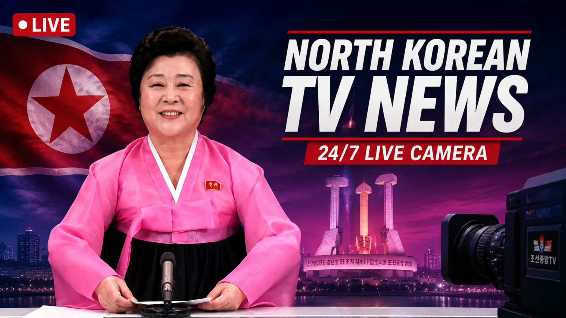 EarthLive.TV - Watch North Korean State TV Live